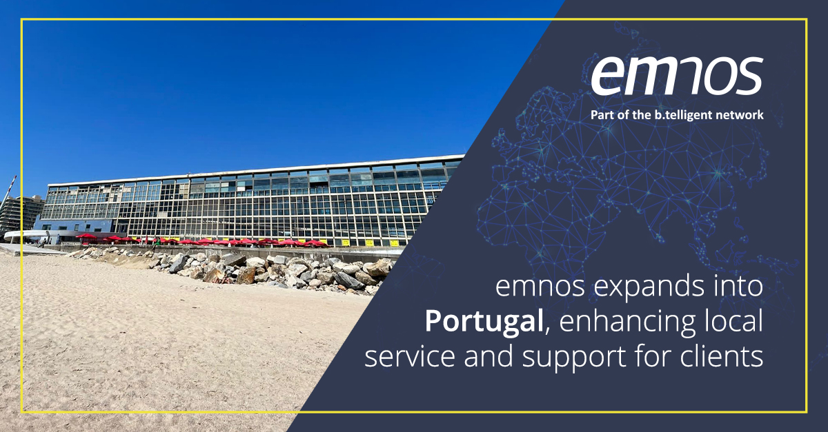 emnos expands into Portugal, enhancing local service and support for ...